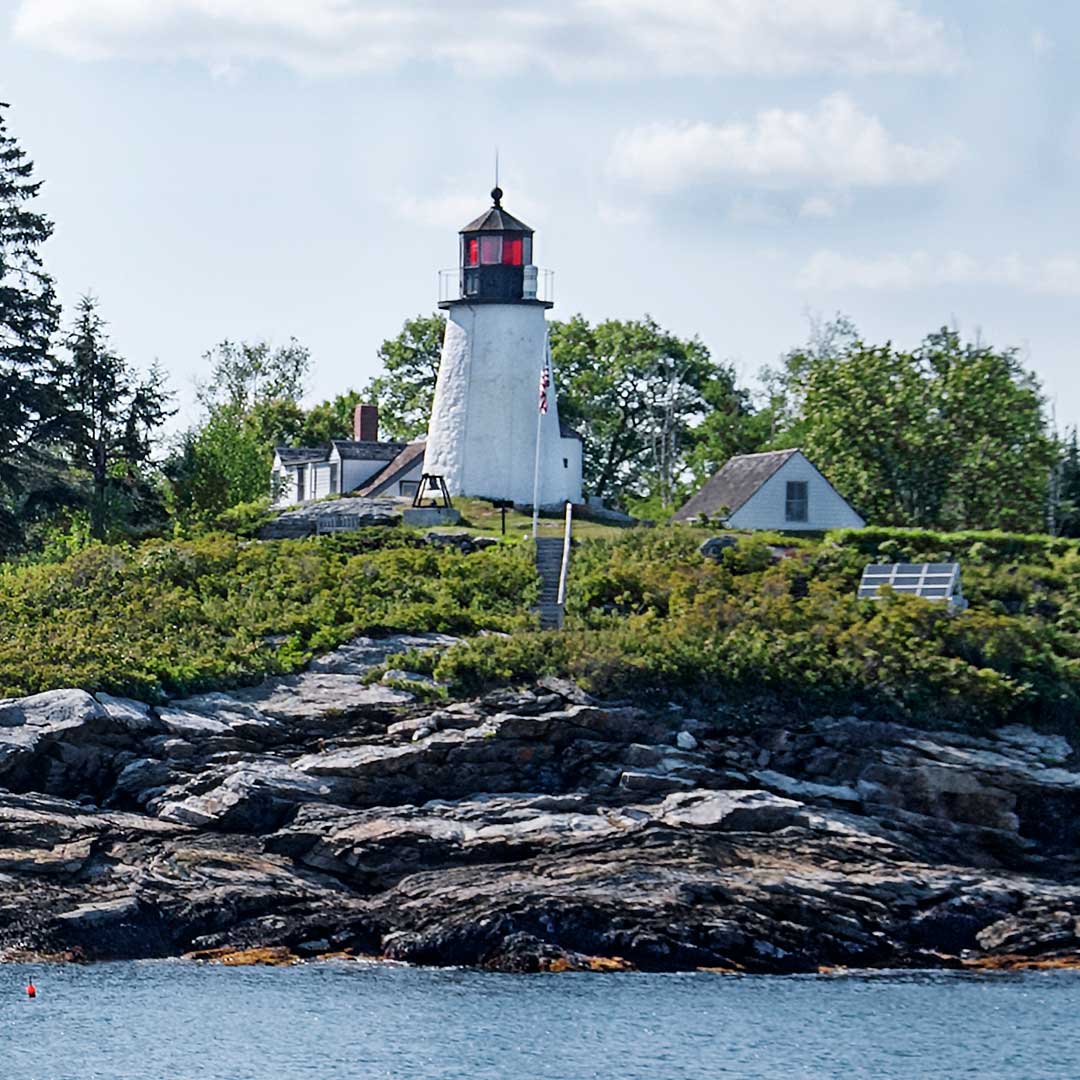 Burnt Island Light - Maine's MidCoast & Islands